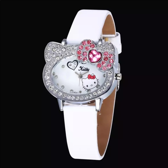Hello Kitty | Jewelry | Hello Kitty Crystal Watch | Poshmark